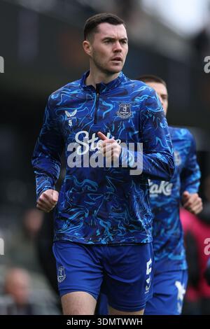 Michael Keane of Everton during the Fulham v Everton Premier League ...