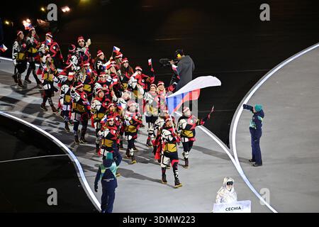 Czechia team group Opening Ceremony in the Meazza Stadium of San Siro ...