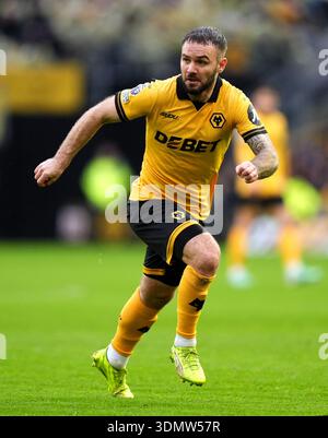 Wolverhampton Wanderers' Adam Armstrong during the Premier League match ...