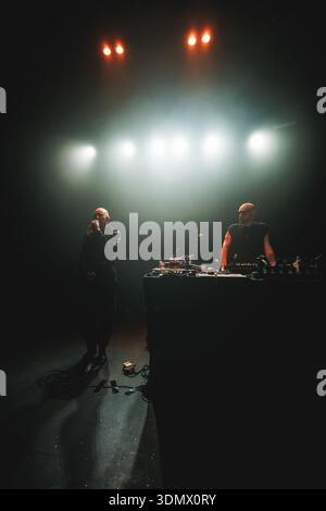 Copenhagen, Denmark. 06th, February 2026. The French electronic duo ...