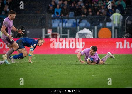 Tom Jordan of Scotland seen in action during the Guinness Six Nations ...