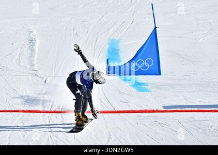 XXV Winter Olympic Games: Snowboarding - Women's Parallel Giant Slalom ...