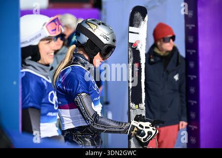 XXV Winter Olympic Games: Snowboarding - Women's Parallel Giant Slalom ...
