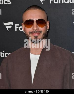 J Balvin attends the 2026 Fanatics Super Bowl Party on February 07 ...