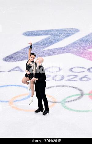 KAM Ellie / O'SHEA Danny (USA) during Figure Skating, Olympic Winter ...
