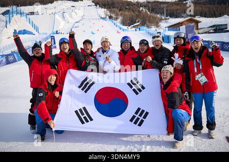KIM Sangkyum of South Korea, Snowboard Men's Parallel Giant Slalom ...