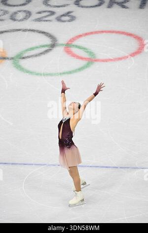 SAKAMOTO Kaori (JAP) during Figure Skating, Olympic Winter Games Milano ...