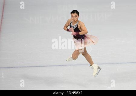 SAKAMOTO Kaori (JAP) during Figure Skating, Olympic Winter Games Milano ...