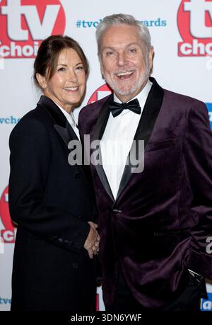 TV Choice Awards - London. Brian and Anne-Marie Conley arriving for the ...