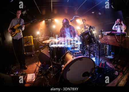 Milan, Italy. 08th Feb, 2026. The American indie rock band WHITNEY ...