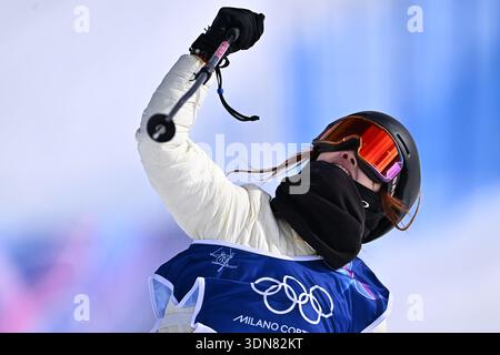 (260209) -- LIVIGNO, Feb. 9, 2026 (Xinhua) -- Liu Mengting of China ...