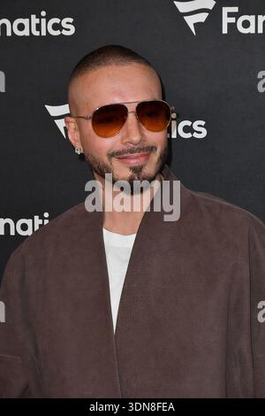 J Balvin attends the 2026 Fanatics Super Bowl Party on February 07 ...