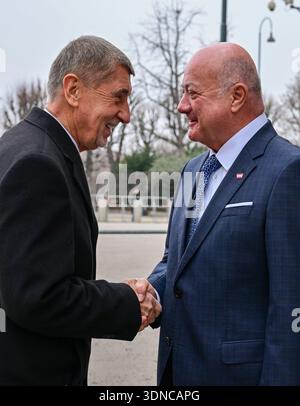 Vienna, Austria. 10th Feb, 2026. Czech Prime Minister Andrej Babis ...