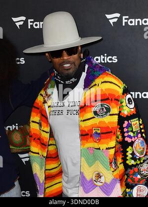 Jamie Foxx attends the 2026 Fanatics Super Bowl Party at Pier 48 Stock ...