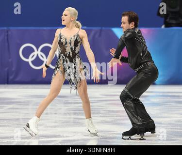 Olivia Smart and Tim Dieck of Spain perform during the Figure Skating ...