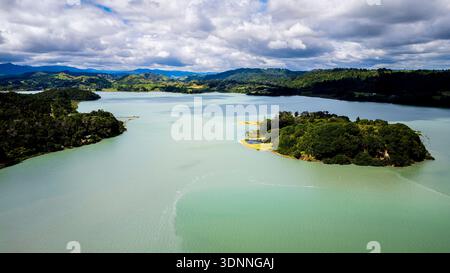 Ohope Beach and Lagoon, New Zealand Stock Photo - Alamy