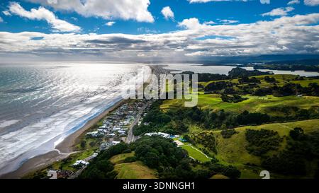 Ohope Beach and Lagoon, New Zealand Stock Photo - Alamy
