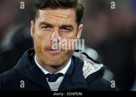 Scott Parker, Manager of Burnley during the Crystal Palace v Burnley ...