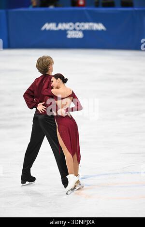 Diana DAVIS & Gleb SMOLKIN (GEO), during Ice Dance Free Dance, at the ...