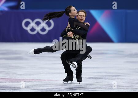 Allison Reed / Saulius Ambrulevicius (LTU) during the Olympic Winter ...