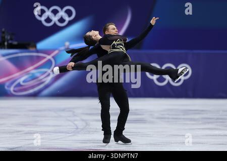 Allison Reed / Saulius Ambrulevicius (LTU) during the Olympic Winter ...