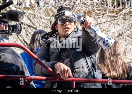 Seattle Seahawks tight end Elijah Arroyo jogs during practice at the ...