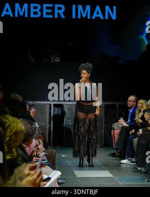 Crystal Waters performs at the Blue Jacket Fashion Show first annual ...