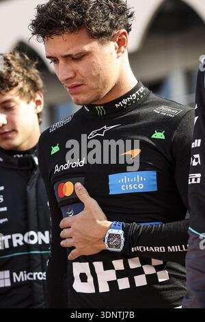 Lando Norris (GBR) McLaren F1 Team MCL40. 12.02.2026. Formula 1 Testing ...