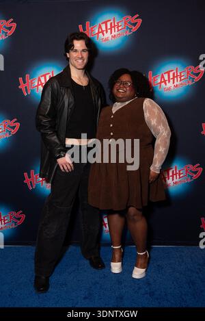 Cade Ostermeyer, Erin Morton on stage for HEATHERS THE MUSICAL 250th ...