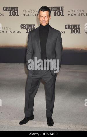 Dimitri Doganis bei der Weltpremiere des Kinofilms Crime 101 im United ...
