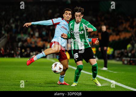 Valentin Gomez of Real Betis during the Spanish championship LaLiga ...