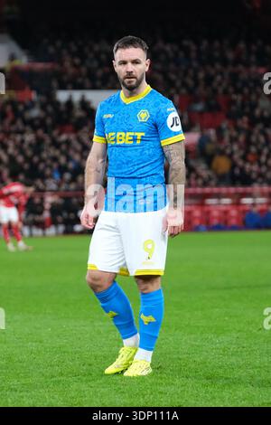 Adam Armstrong of Wolverhampton Wanderers during the Brentford v ...