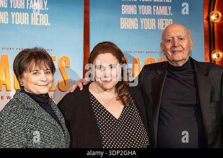 Iris Rainer Dart, Jennifer Maloney-Prezioso and Mike Stoller attend ...