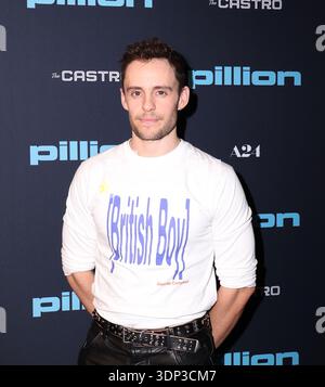 Harry Lighton attends a24 Films screening of 'Pillion' at The Castro ...