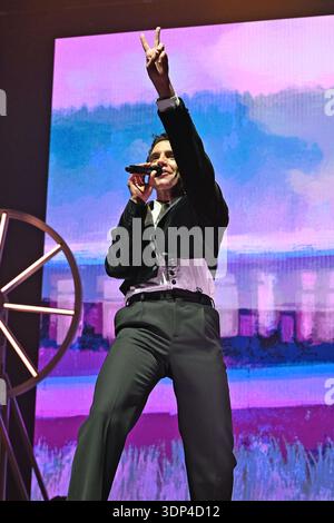 Mika in concert at OVO Wembley Arena, London Stock Photo - Alamy