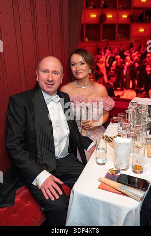 Vienna Opera Ball 2026 at Vienna State Opera in Vienna, Austria, on 12 ...