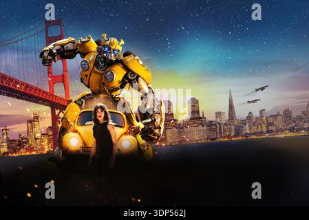 BUMBLEBEE 2018 Paramount Pictures film with Hailee Steinfeld Stock ...