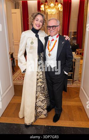 Photo shoot with Sharon Stone before the Opera Ball, suite at the Hotel ...