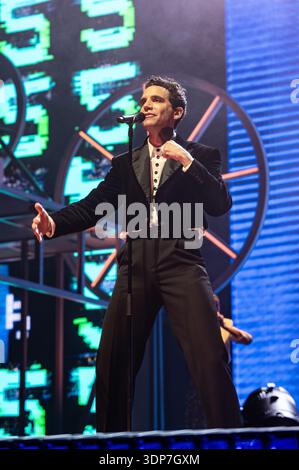 Mika in concert at OVO Wembley Arena, London Stock Photo - Alamy