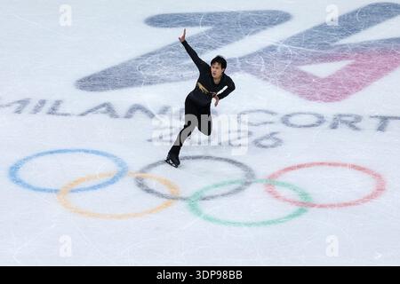 Adam Siao Him Fa (FRA) during the Olympic Winter Games Milano-Cortina ...