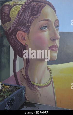 Mural Sirona by Wild Drawing WD 2023, Celtic Goddess of Healing, Greek ...