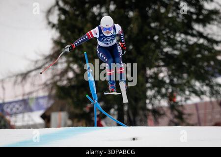 Jacqueline Wiles ( USA ), Alpine Skiing Women’s Super-G, Milano Cortina ...