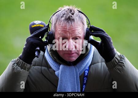 talkSPORT pundit Stuart Pearce at the Pirelli Stadium, Burton upon ...