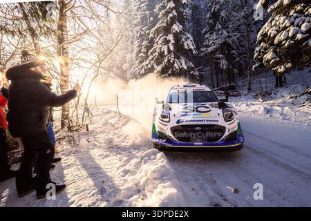 55 Joshua MCERLEAN, Eoin TREACY, Ford Puma Rally1, action during the ...
