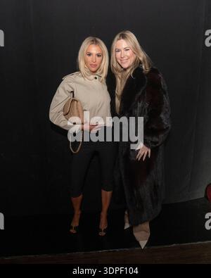 Allie Eklund attends the Zang Toi NYFW FW26 Fashion Show Front Row in ...