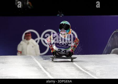 Kellie Delka (PUR) during the Olympic Winter Games Milano-Cortina 2026 ...