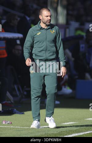 Paolo Sammarco head coach of Hellas Verona seen in action during the ...