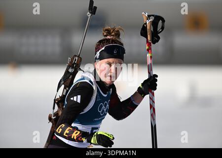 15 February 2026, Italy, Antholz: Olympia, Olympic Winter Games Milan ...
