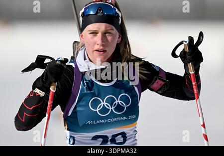 15 February 2026, Italy, Antholz: Olympia, Olympic Winter Games Milan ...