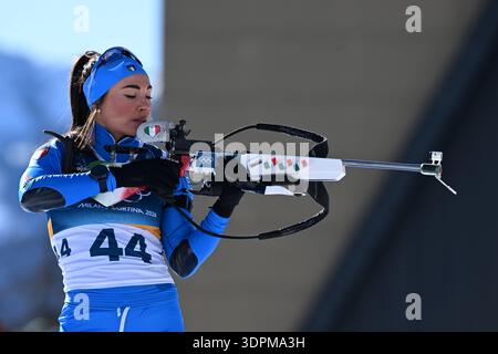 15 February 2026, Italy, Antholz: Olympia, Olympic Winter Games Milan ...
